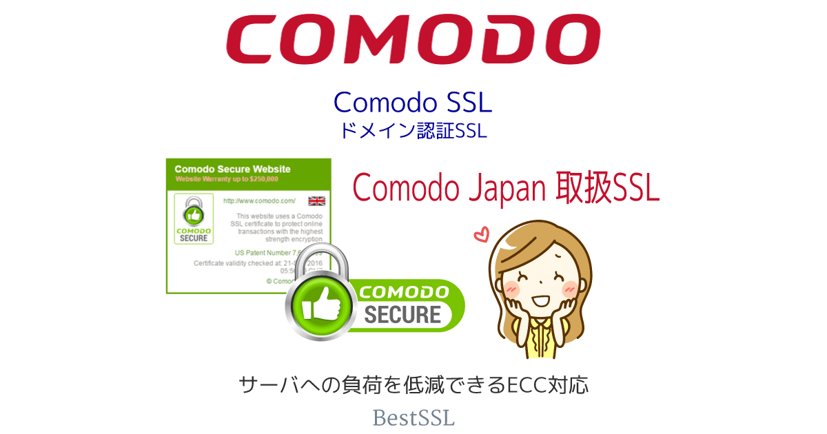 Comodo SSL 申請手順 | BestSSL